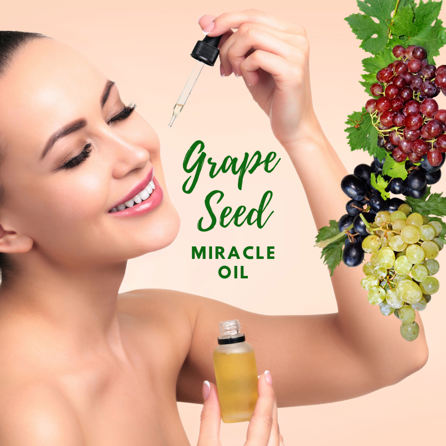 Grape Seed Oil - 7 Benefits of a Skin Care Powerhouse – Young Ever ...
